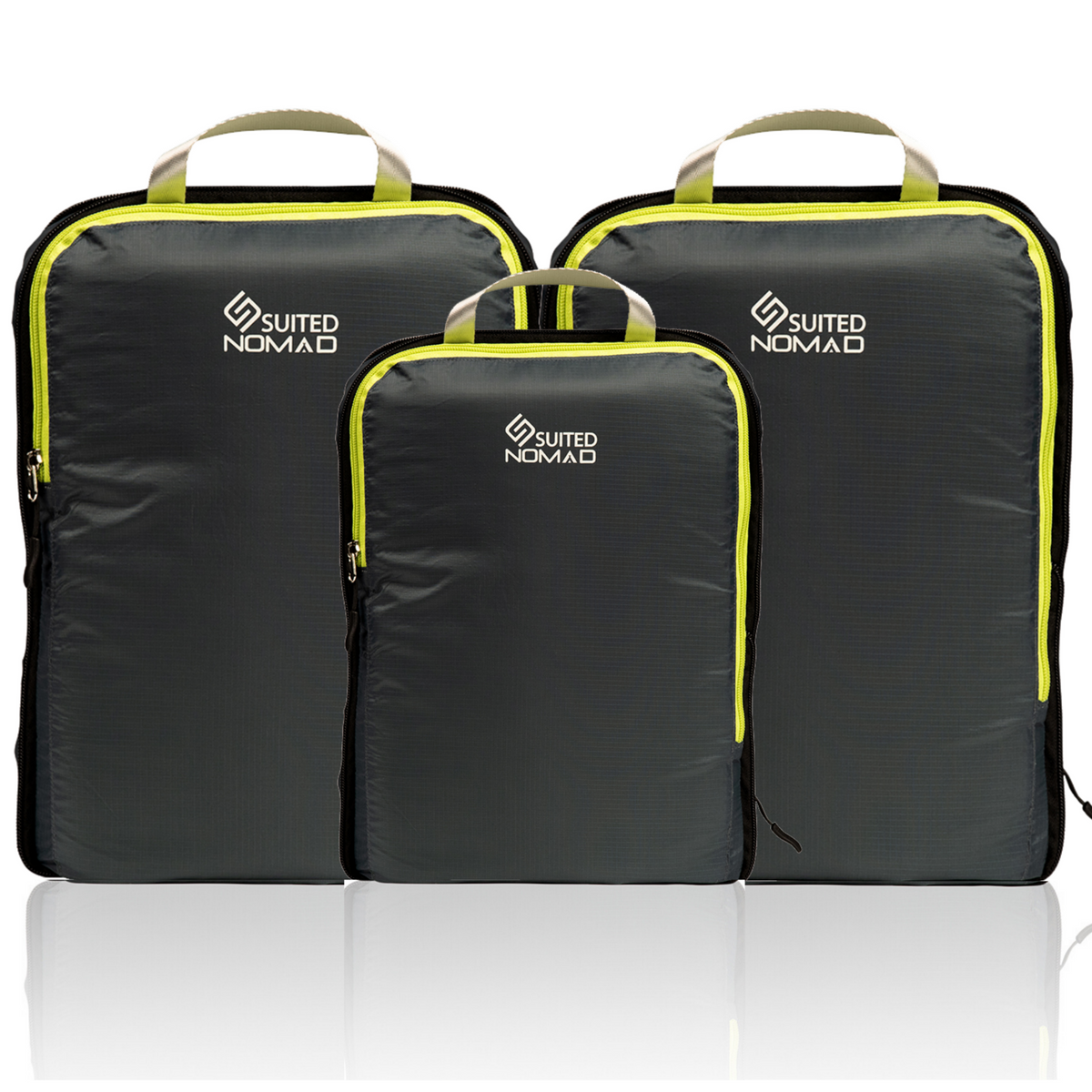 Ultralight Compression Packing Cubes Set - SuitedNomad