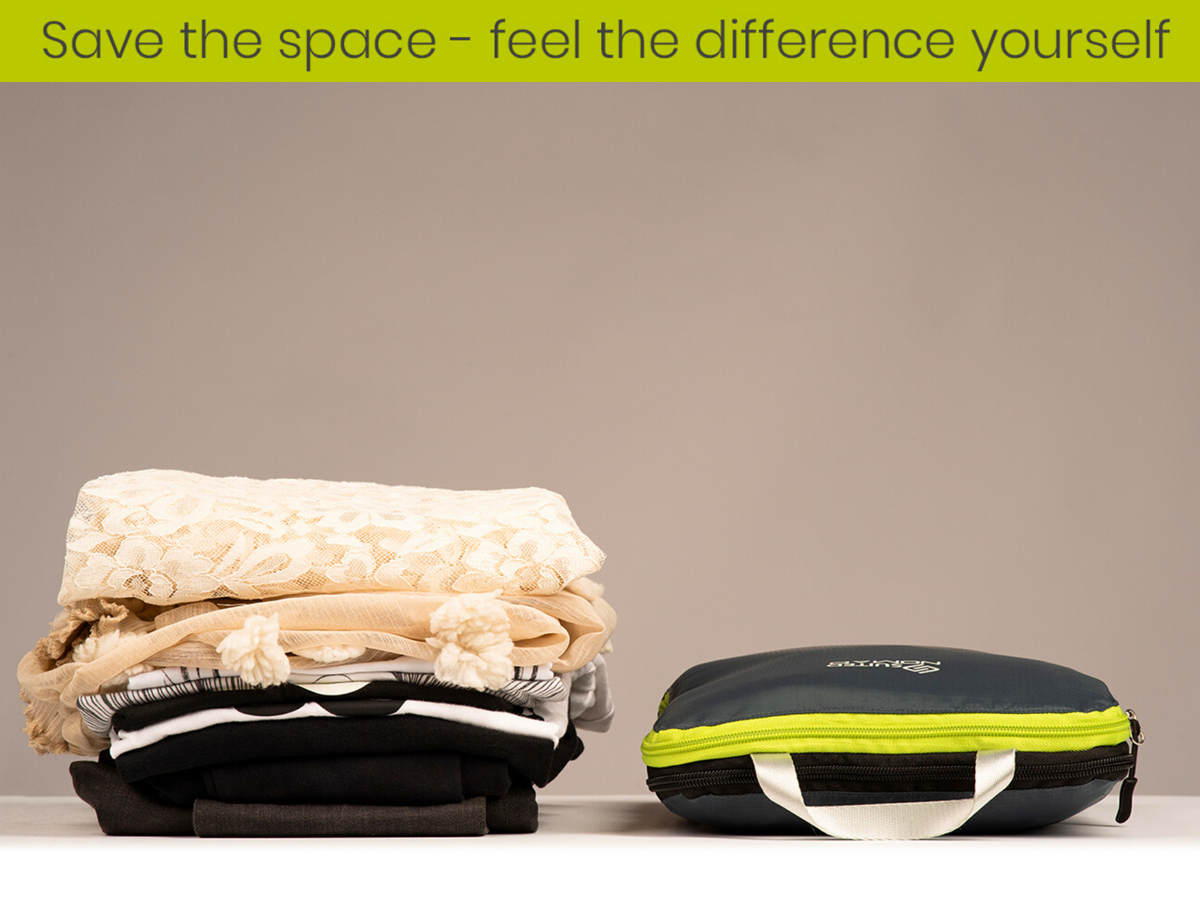 Ultralight Compression Packing Cubes Set - SuitedNomad